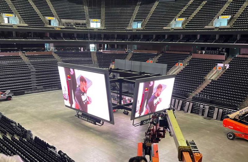 Absen sets the ball rolling with first ever 70-million-pixel NBA Arena ...