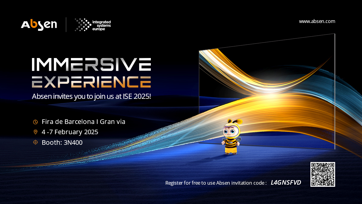 Absen LED to Display an Immersive Experience at ISE 2025 | Absen